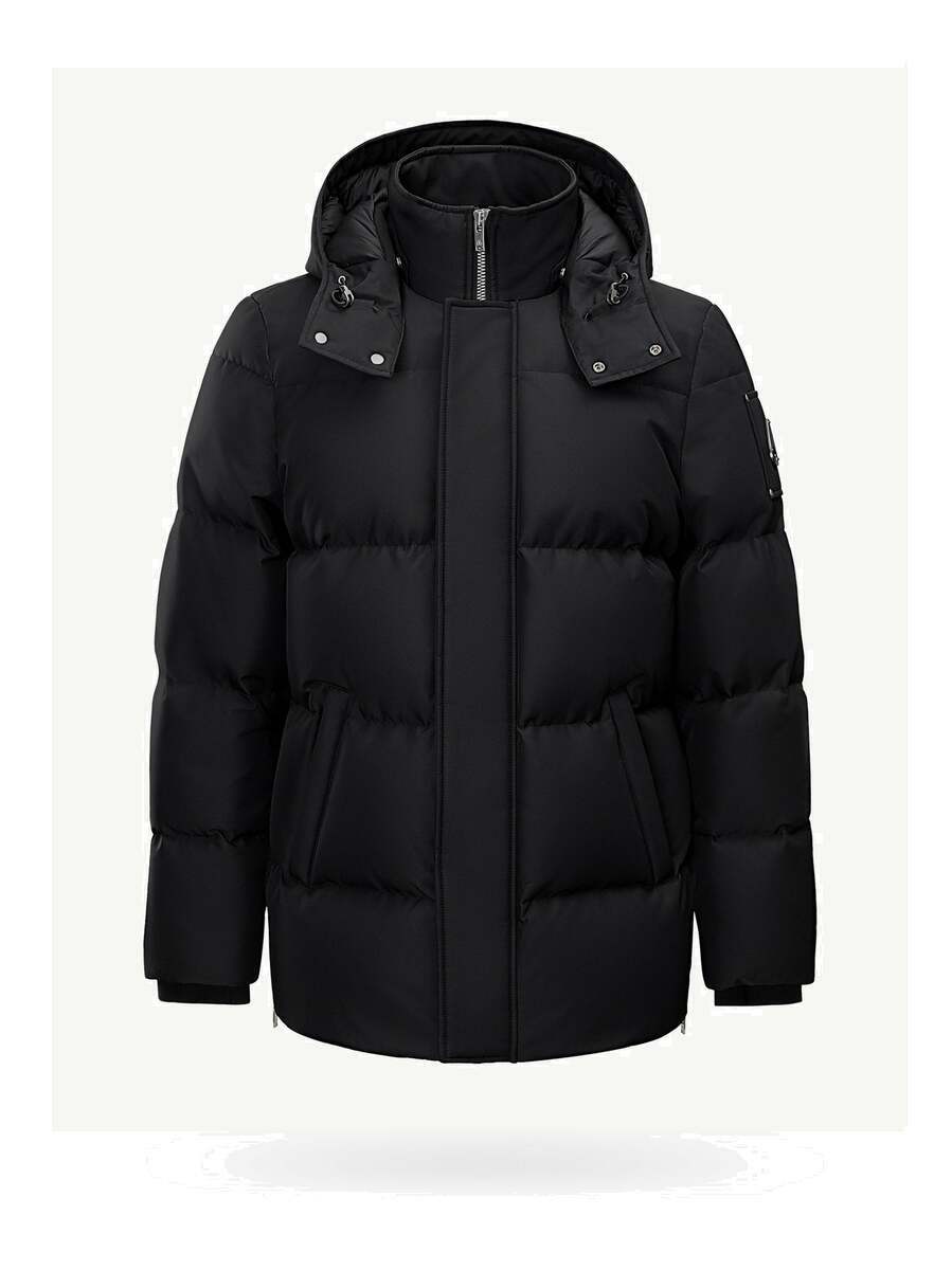 Moose Knuckles Jacket Black Mens Moose Knuckles