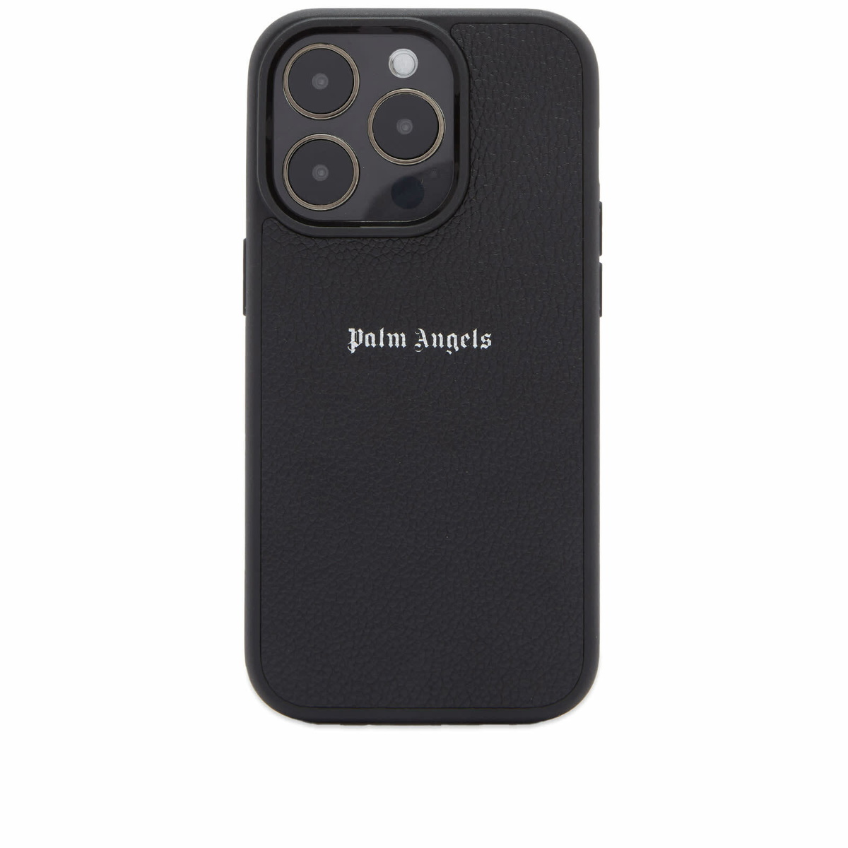 Palm Angels Men's Logo iPhone 14 Pro Case in Black Palm Angels