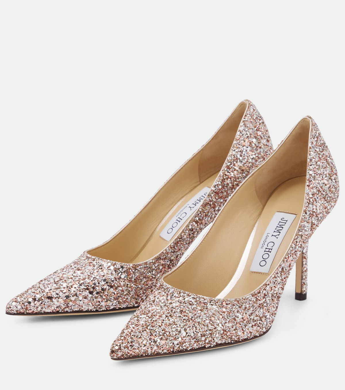 Jimmy Choo Glitter Pumps