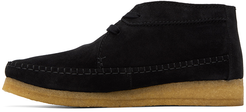 Clarks Originals Black Weaver Desert Boots Clarks Originals