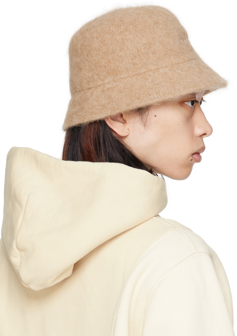 Madhappy Tan Classics Alpaca Bucket Hat Madhappy
