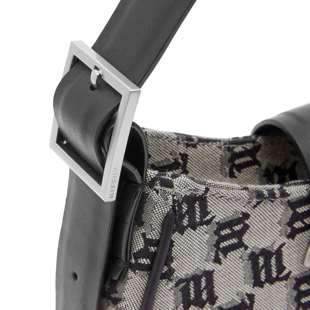 MISBHV Women's Jacquard Monogram Shoulder Bag in Mlc MISBHV