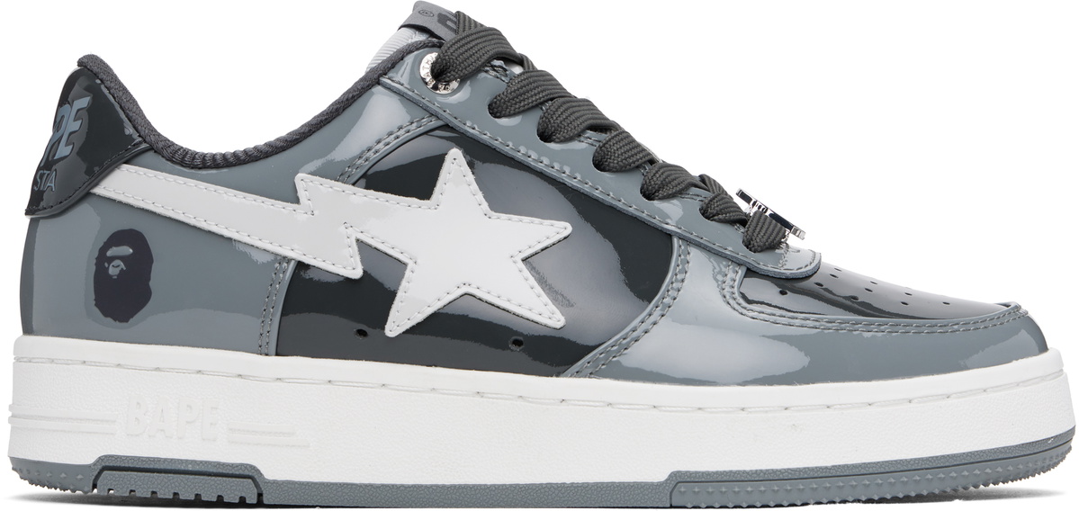 BAPE Gray 'BAPE' STA #1 Sneakers A Bathing Ape