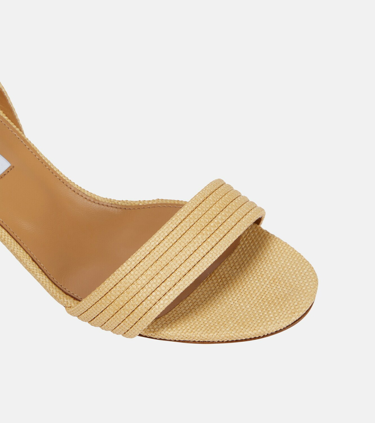 Aquazzura Sundance raffia sandals Aquazzura