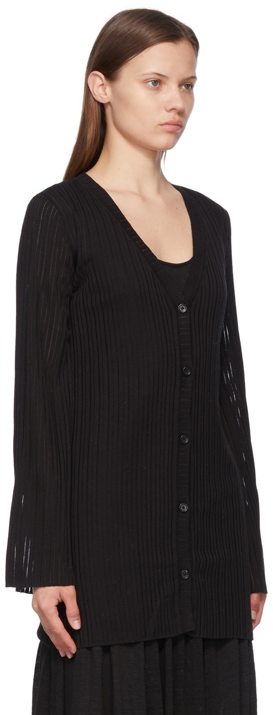 Chloé Black Silk Cardigan Chloe