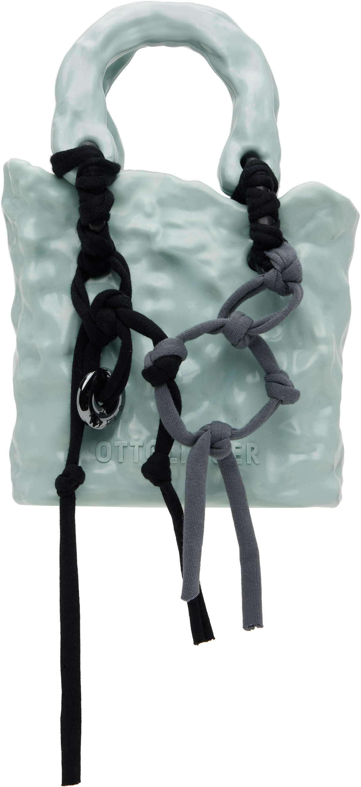 Ottolinger SSENSE Exclusive Blue Signature Ceramic Bag Ottolinger