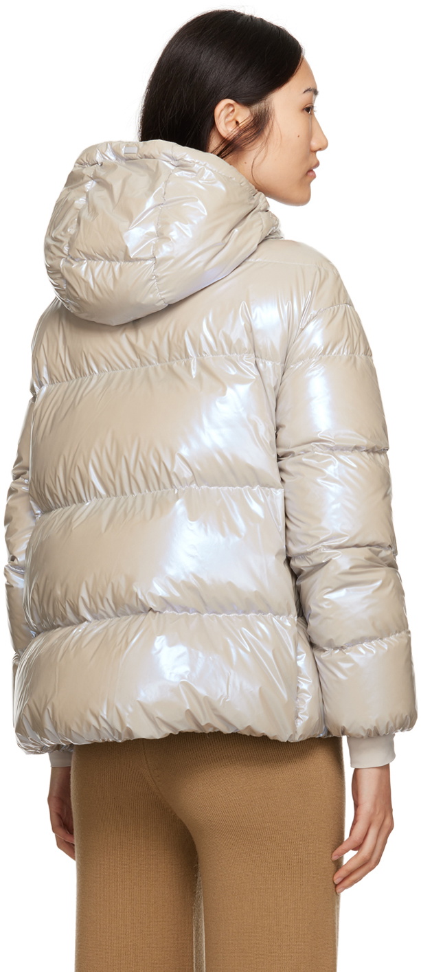 Herno Gray Laminar Down Jacket Herno