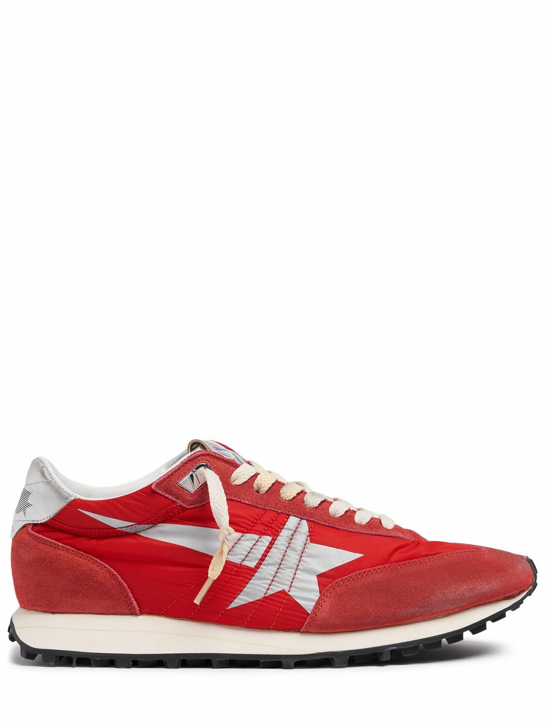 GOLDEN GOOSE Running Marathon Nylon & Suede Sneakers Golden Goose ...