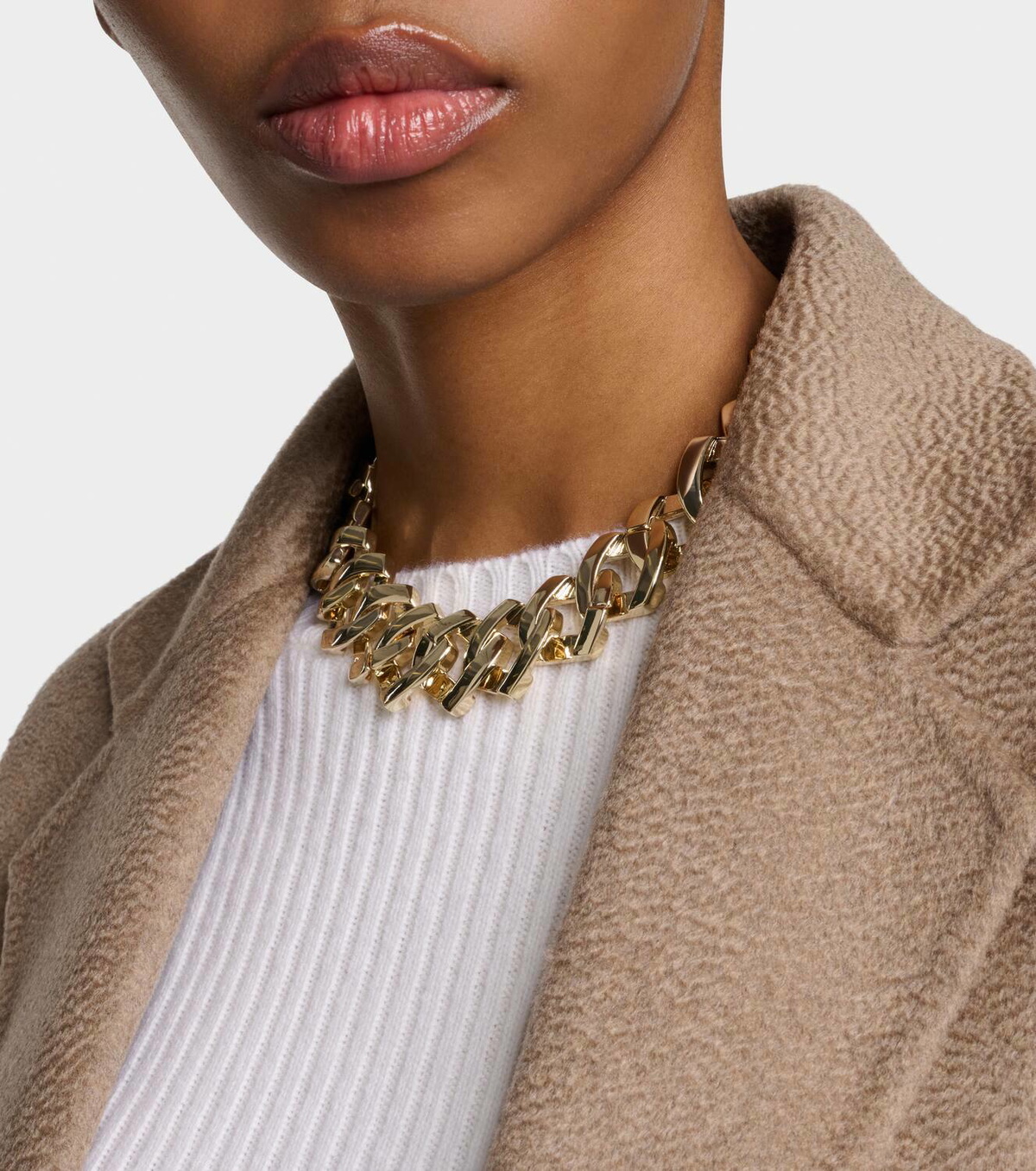 Max Mara Oliver chain necklace Max Mara