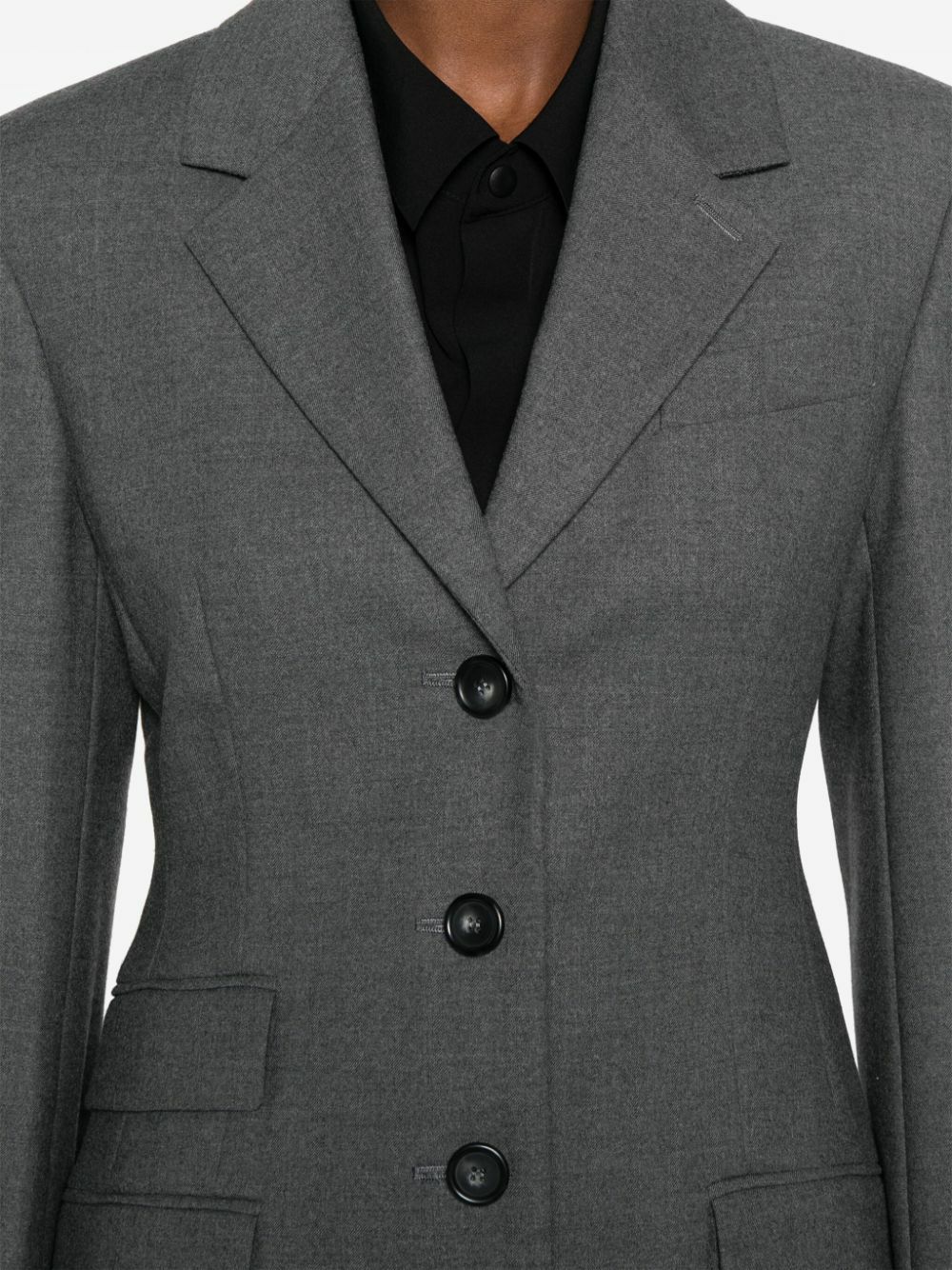 SPORTMAX - Wool Single-breasted Jacket Sportmax