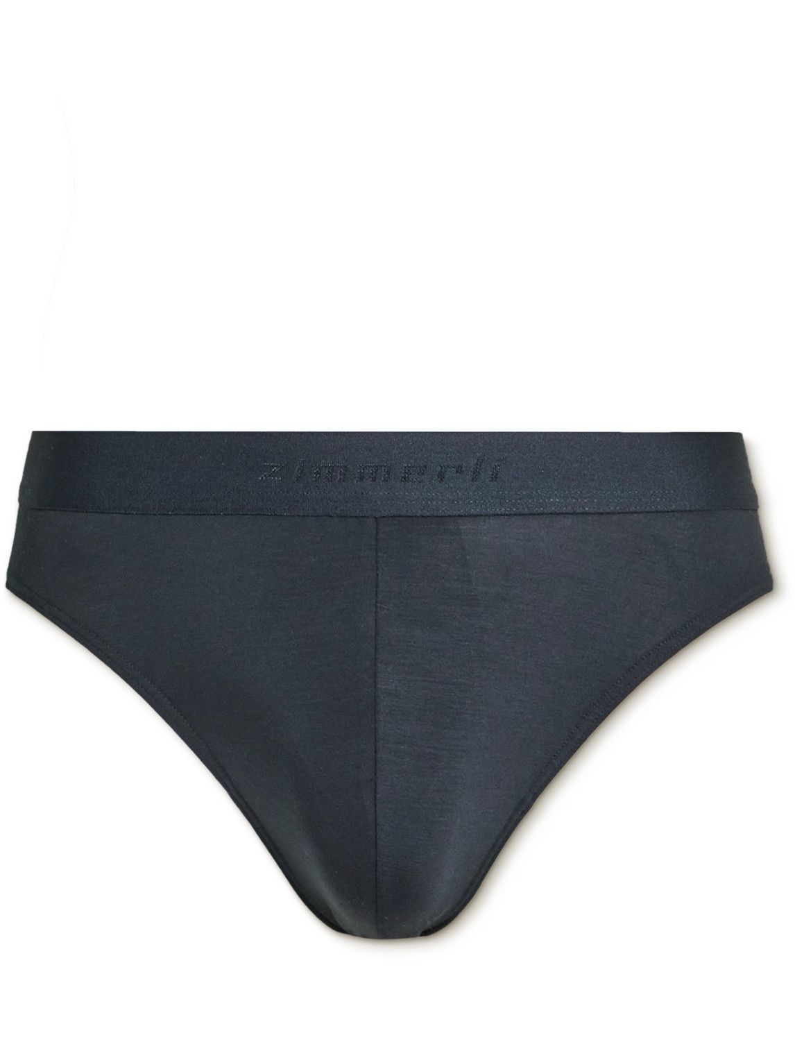 Zimmerli - Pureness Stretch-Micro Modal Briefs - Blue Zimmerli