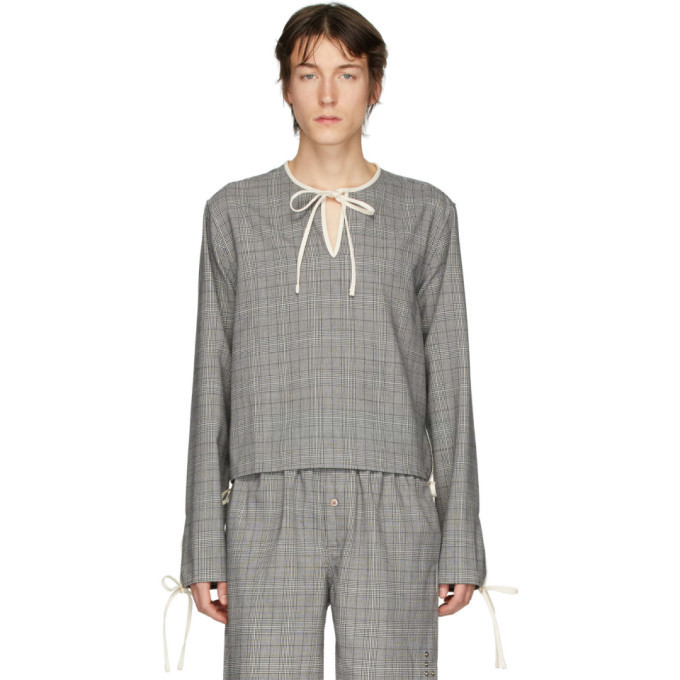 Linder Grey Plaid Sullivan Shirt Linder