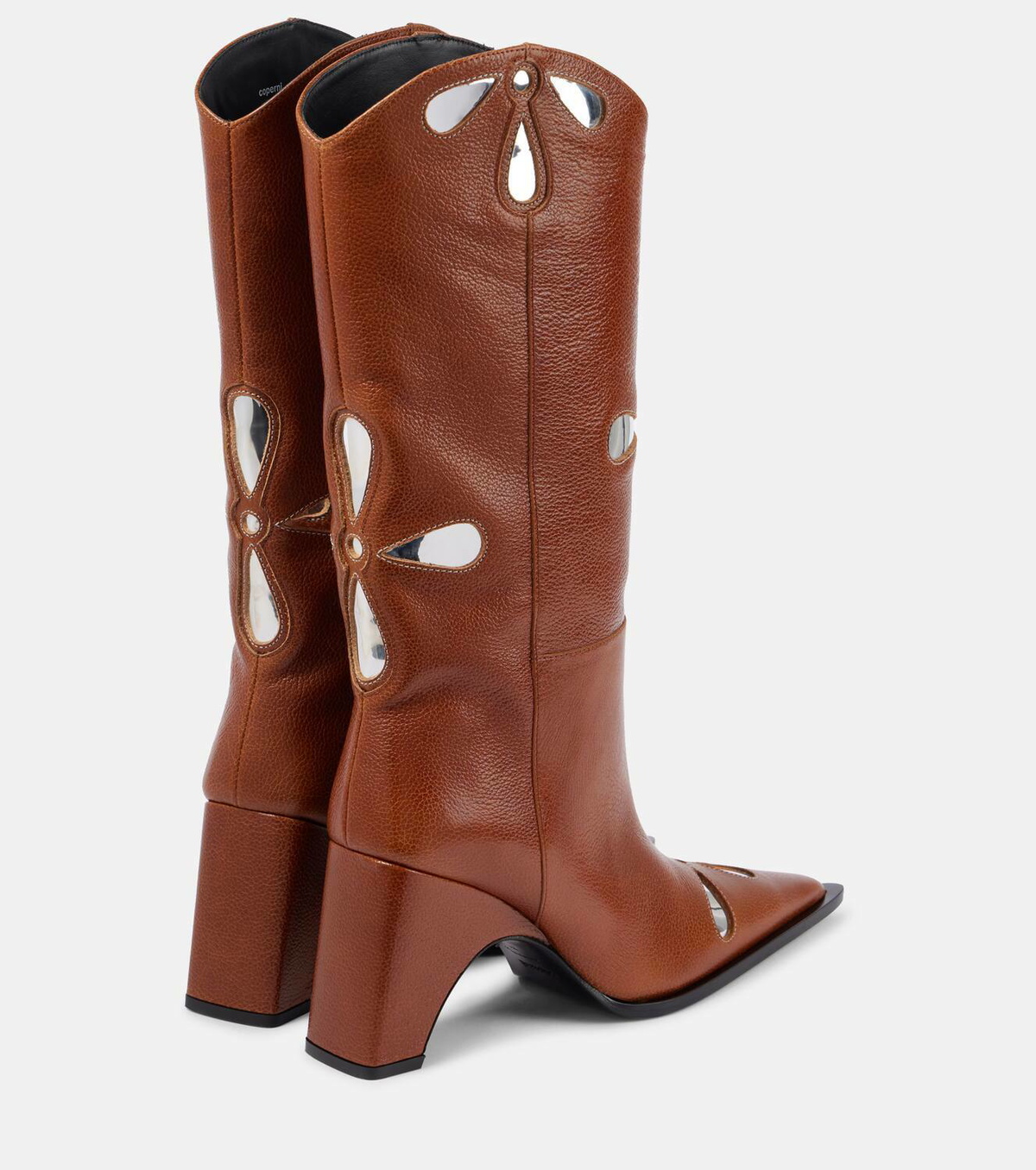 Coperni Petal Bridge leather cowboy boots Coperni