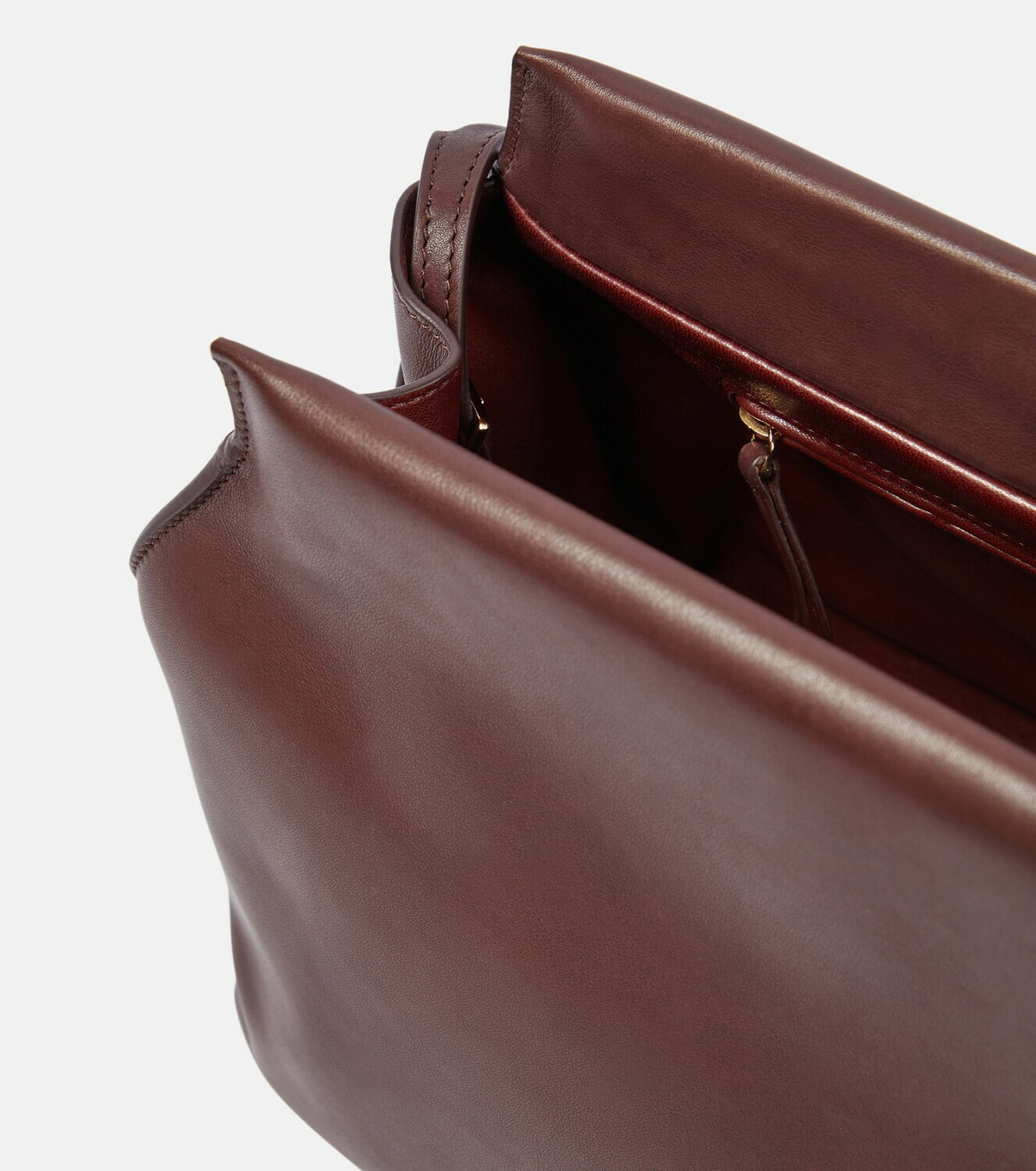 The Row Leather shoulder bag The Row