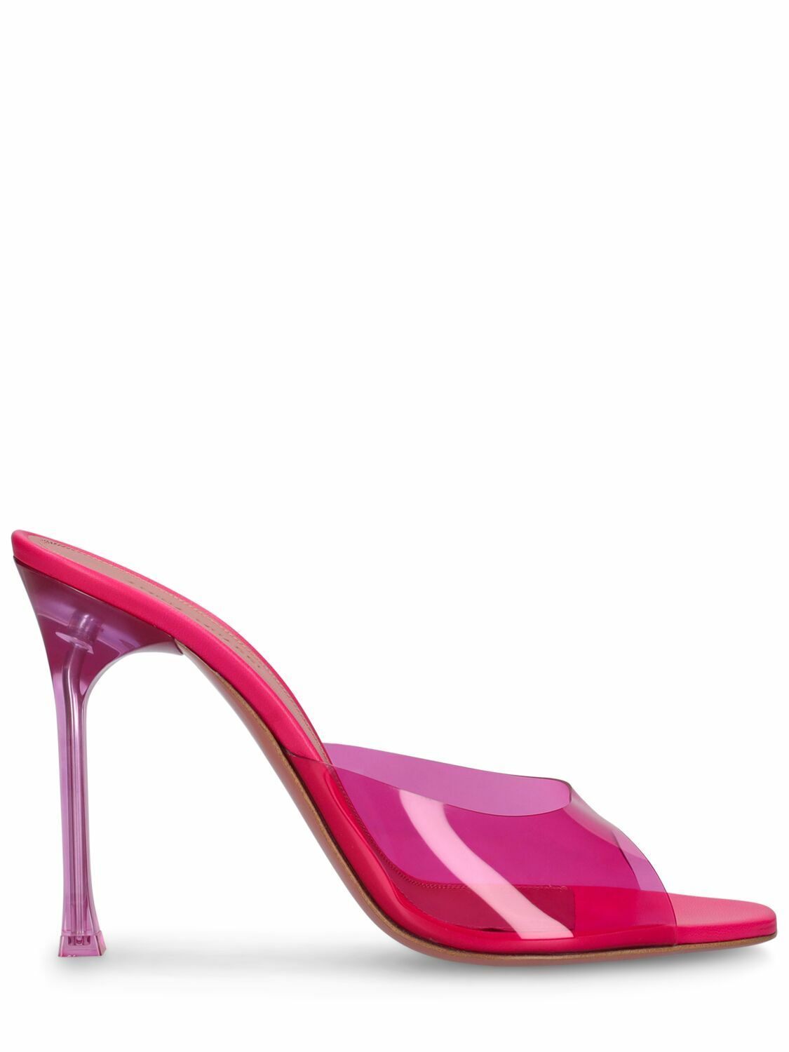 AMINA MUADDI - 105mm Alexa Pvc Mules Amina Muaddi