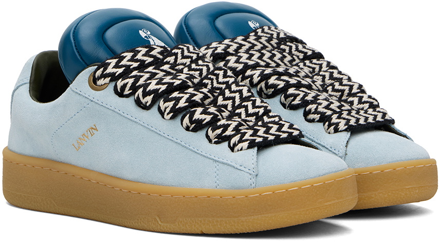 Lanvin Blue Future Edition Hyper Curb Sneakers Lanvin