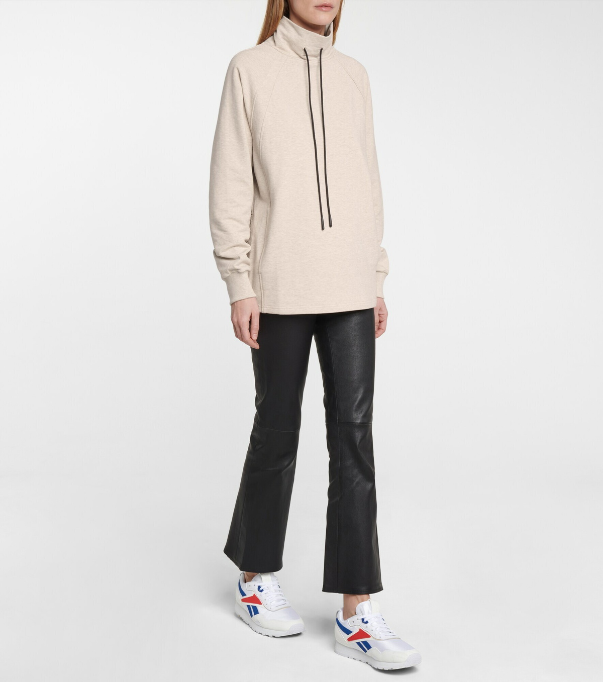 Varley - Atlas stretch-cotton jersey sweatshirt Varley
