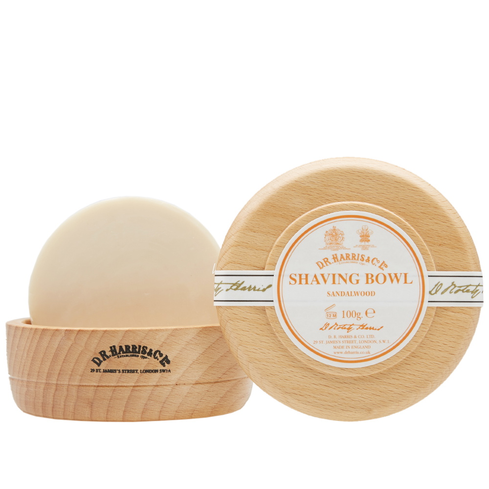 D.R. Harris & Co. Sandalwood Beech Shaving Soap & Bowl D.R. Harris & Co.