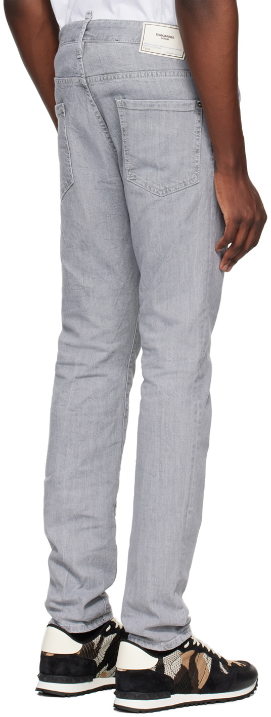 Dsquared2 Gray Cool Guy Jeans Dsquared2
