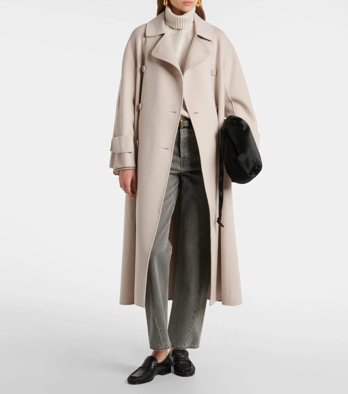'S Max Mara Hester wool wrap coat S Max Mara