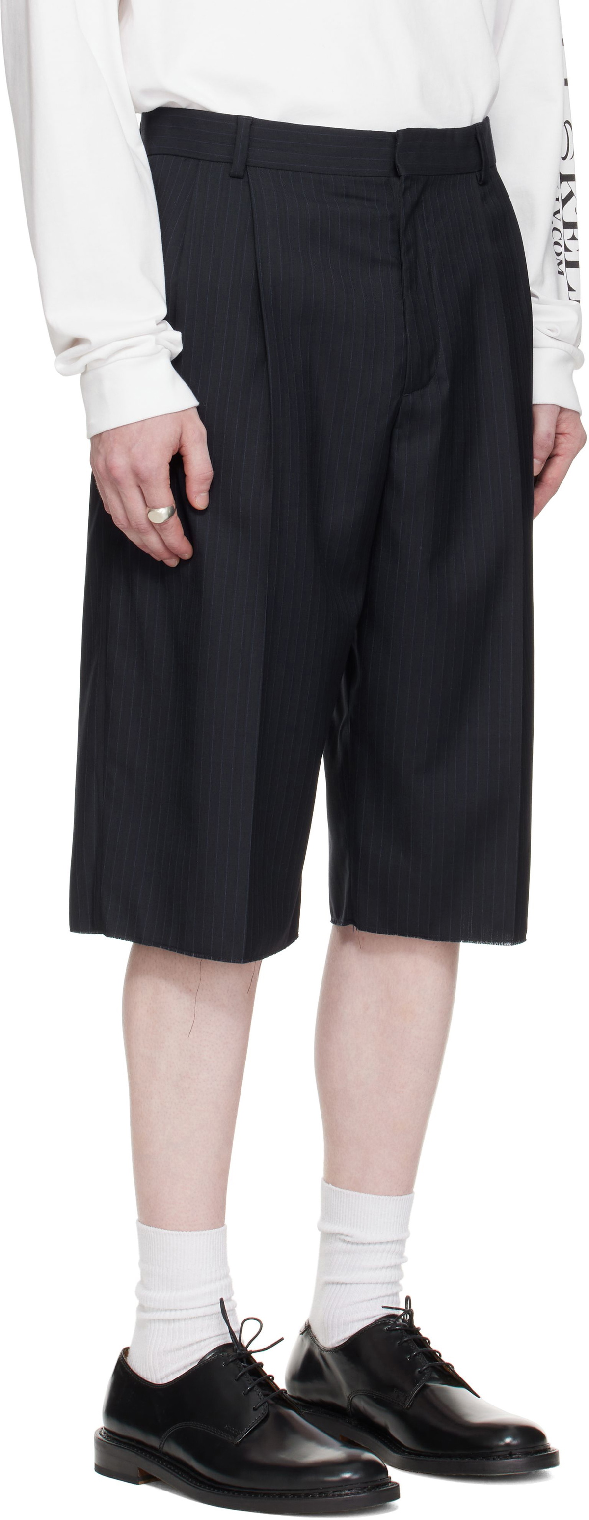 Still Kelly Navy Tailored Shorts Still Kelly