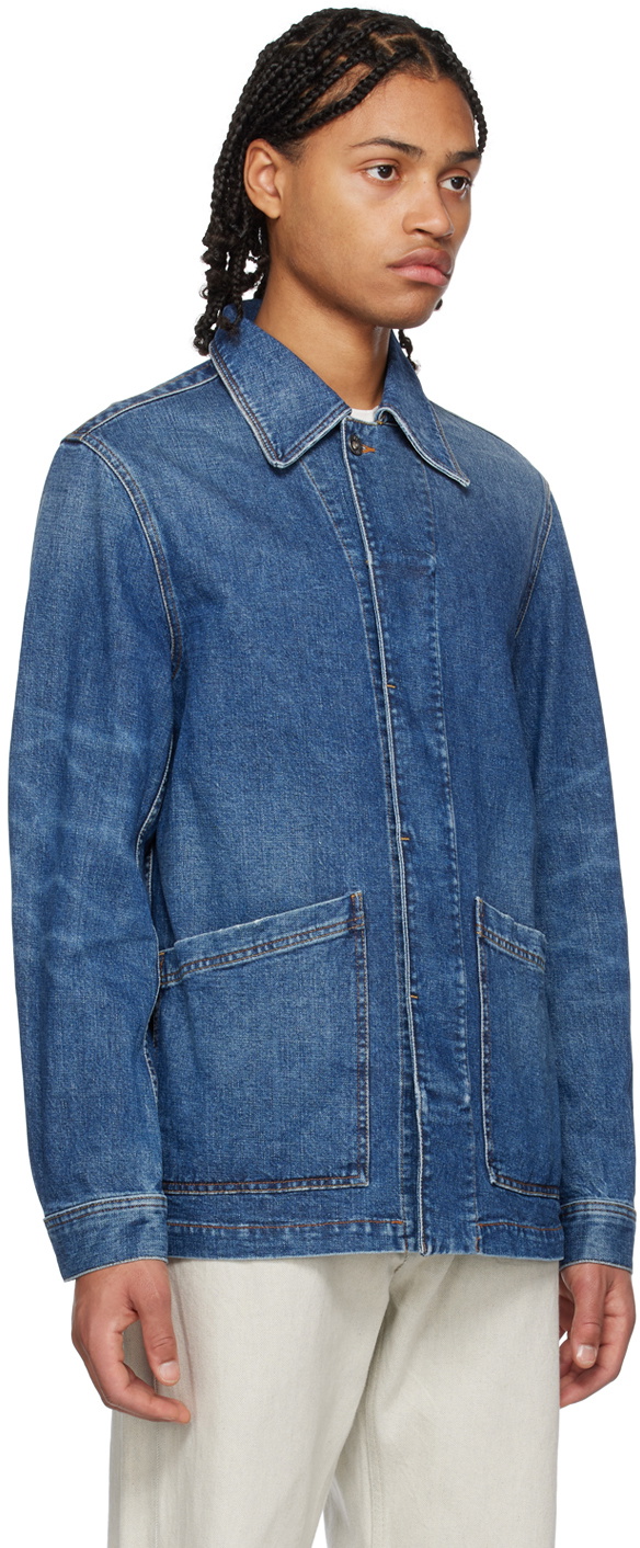 Tiger of Sweden Blue Ceilo Denim Jacket Tiger of Sweden