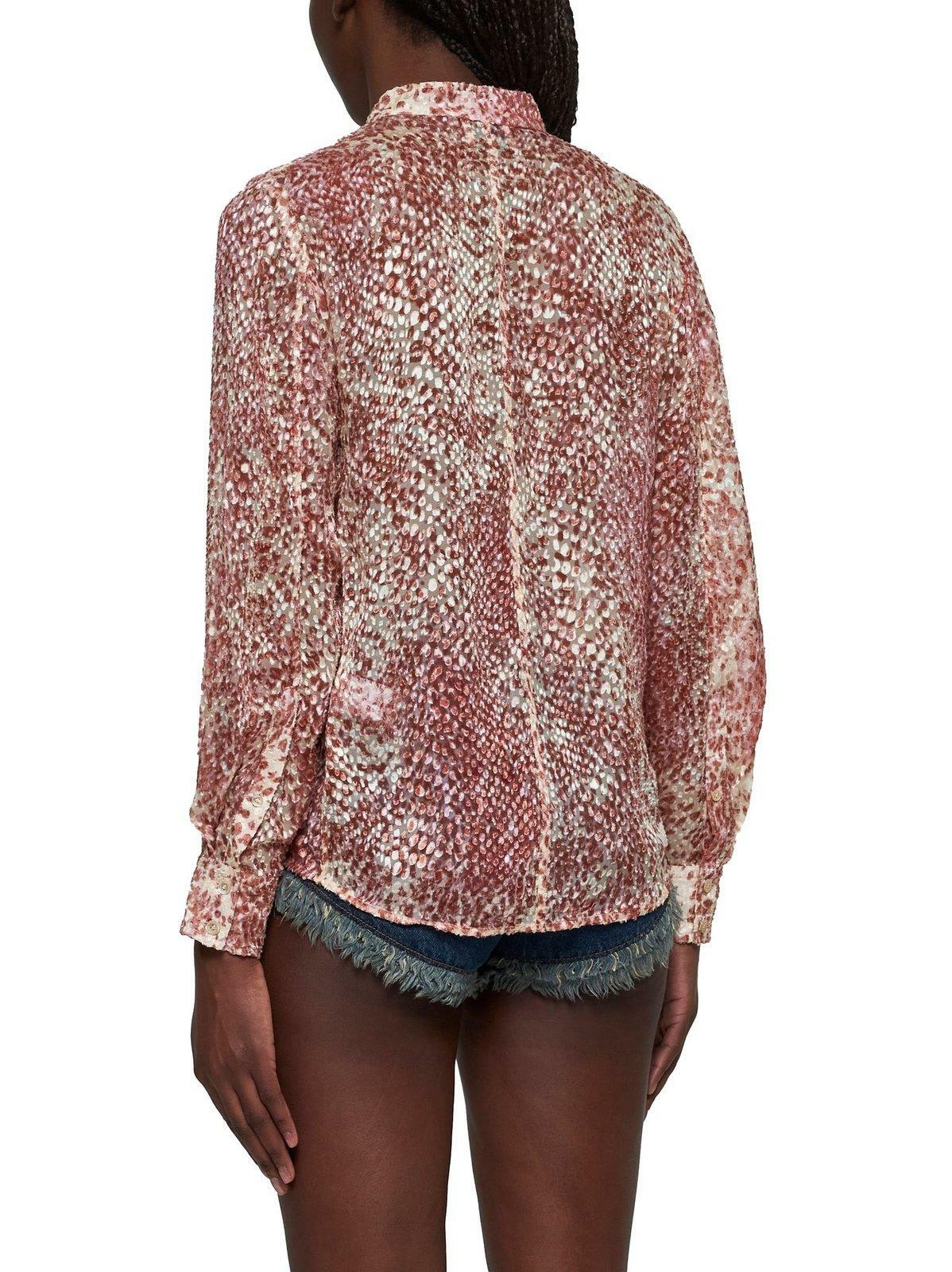 Isabel Marant Ilda Pattern-printed Buttoned Shirt Isabel Marant