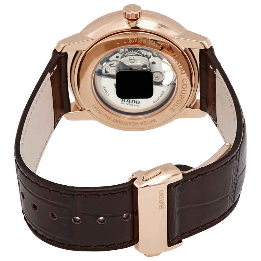 Rado Coupole Classic Open Heart Automatic Silver Dial Mens Watch ...