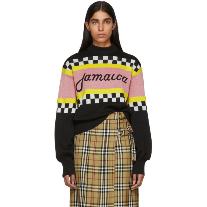 MSGM Black Jamaica Sweater MSGM