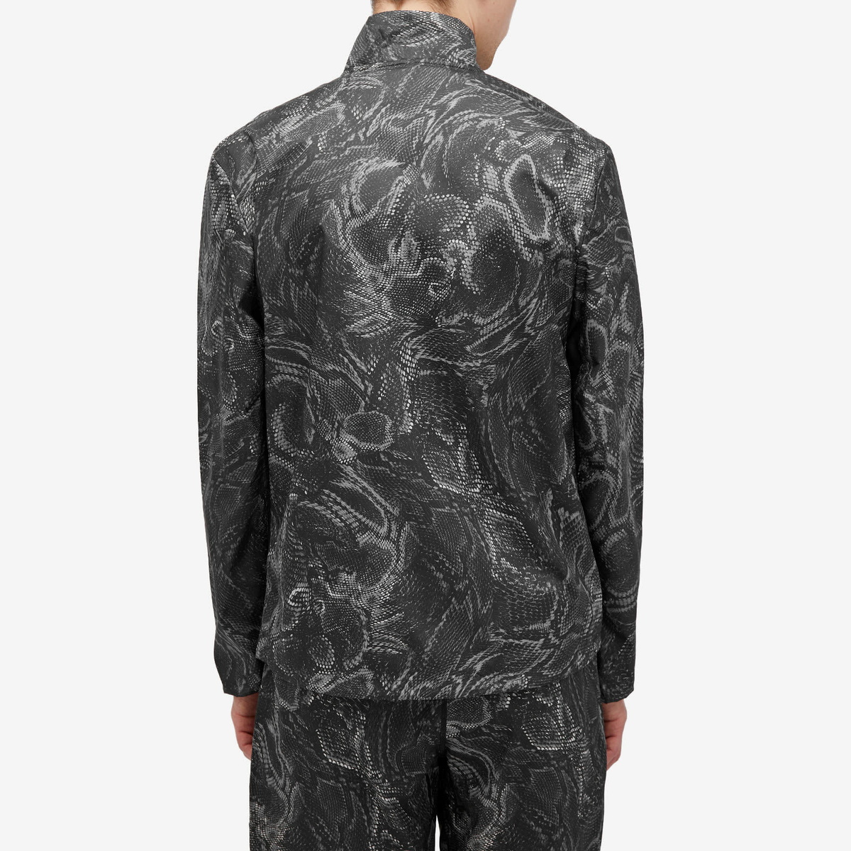 Adidas Running Men's Adidas OTR E AOP Jacket in Black Adidas Running