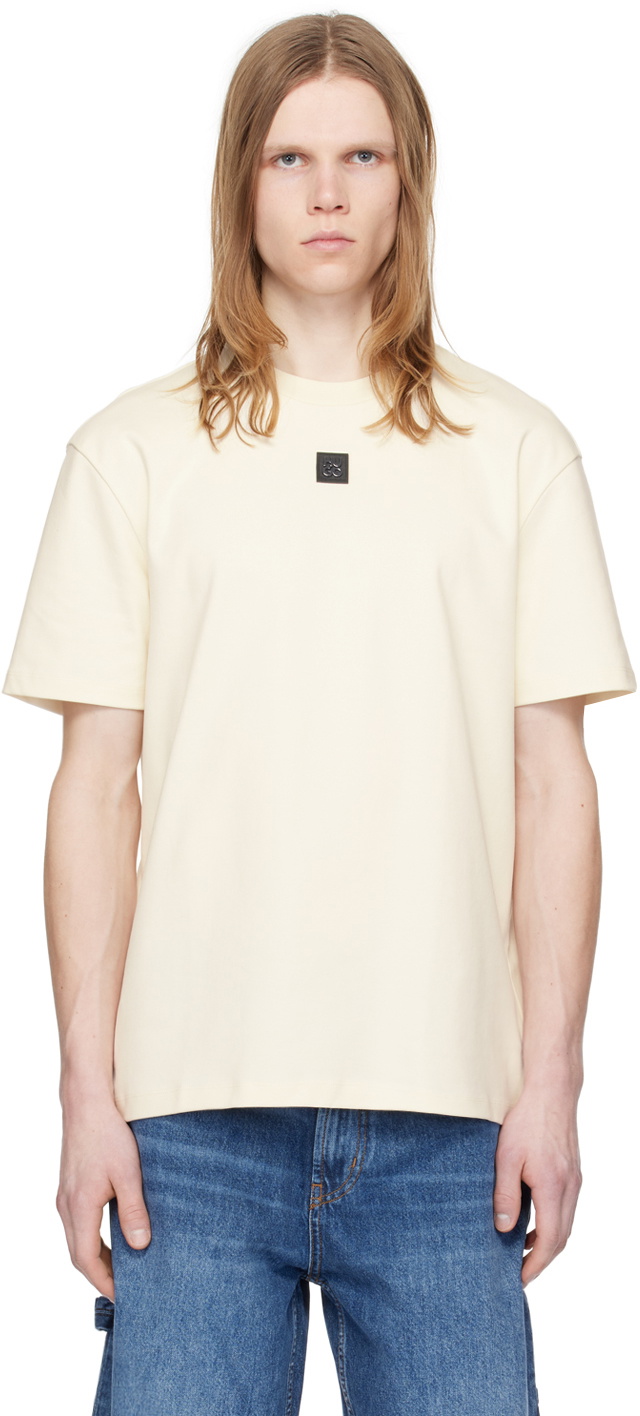Hugo Off-White Patch T-Shirt Hugo Boss