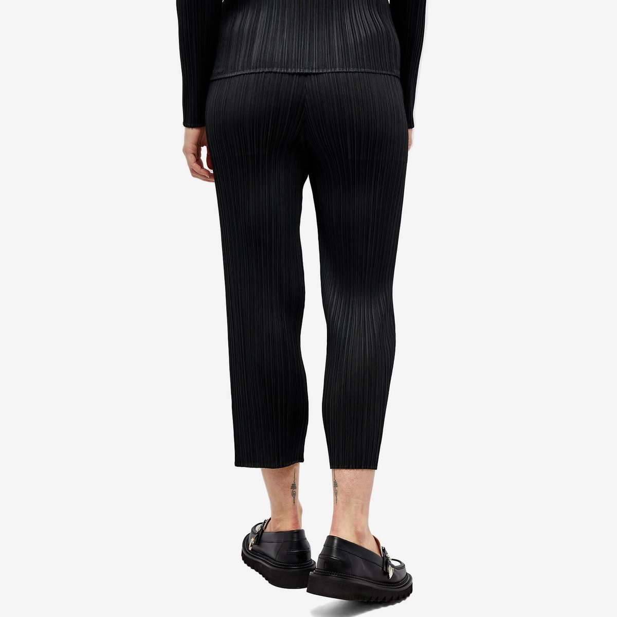 Pleats Please Issey Miyake Women's Basics Pleats Straight Trousers in ...