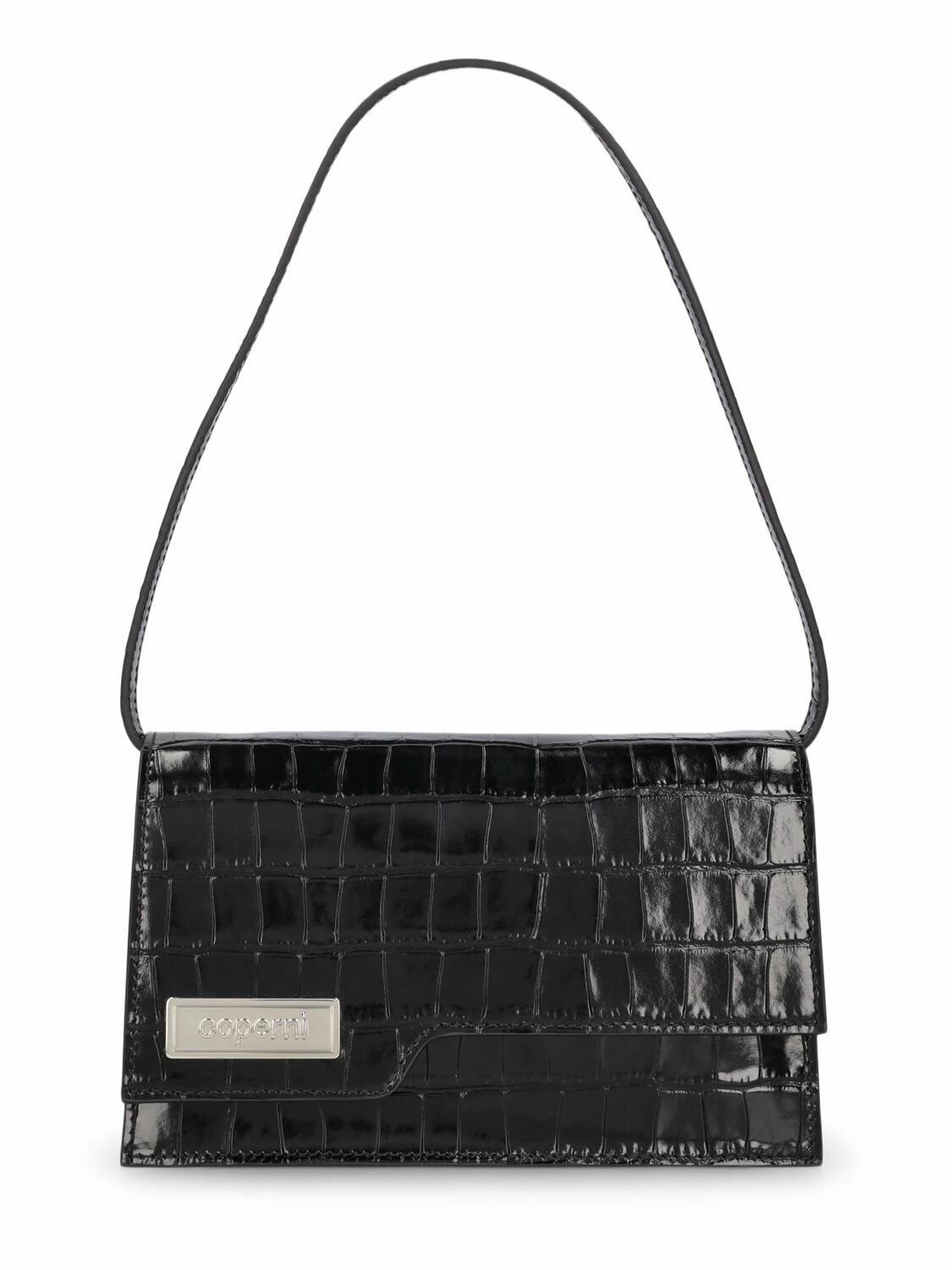 COPERNI Mini Folder Embossed Leather Bag Coperni