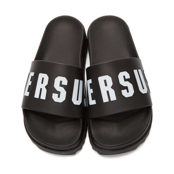 Versus Black Logo Slides Versus