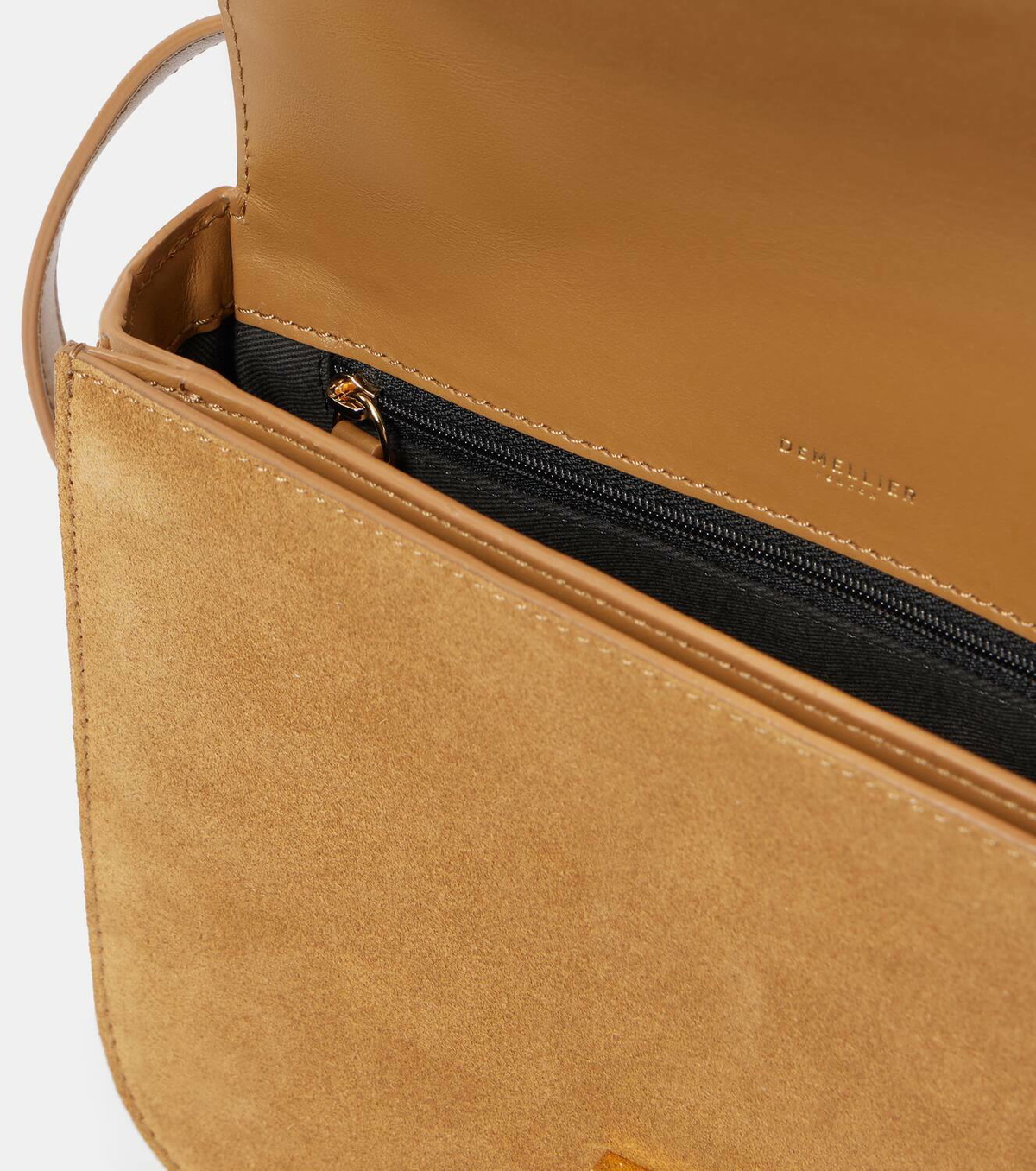 DeMellier Vancouver Small suede crossbody bag DeMellier
