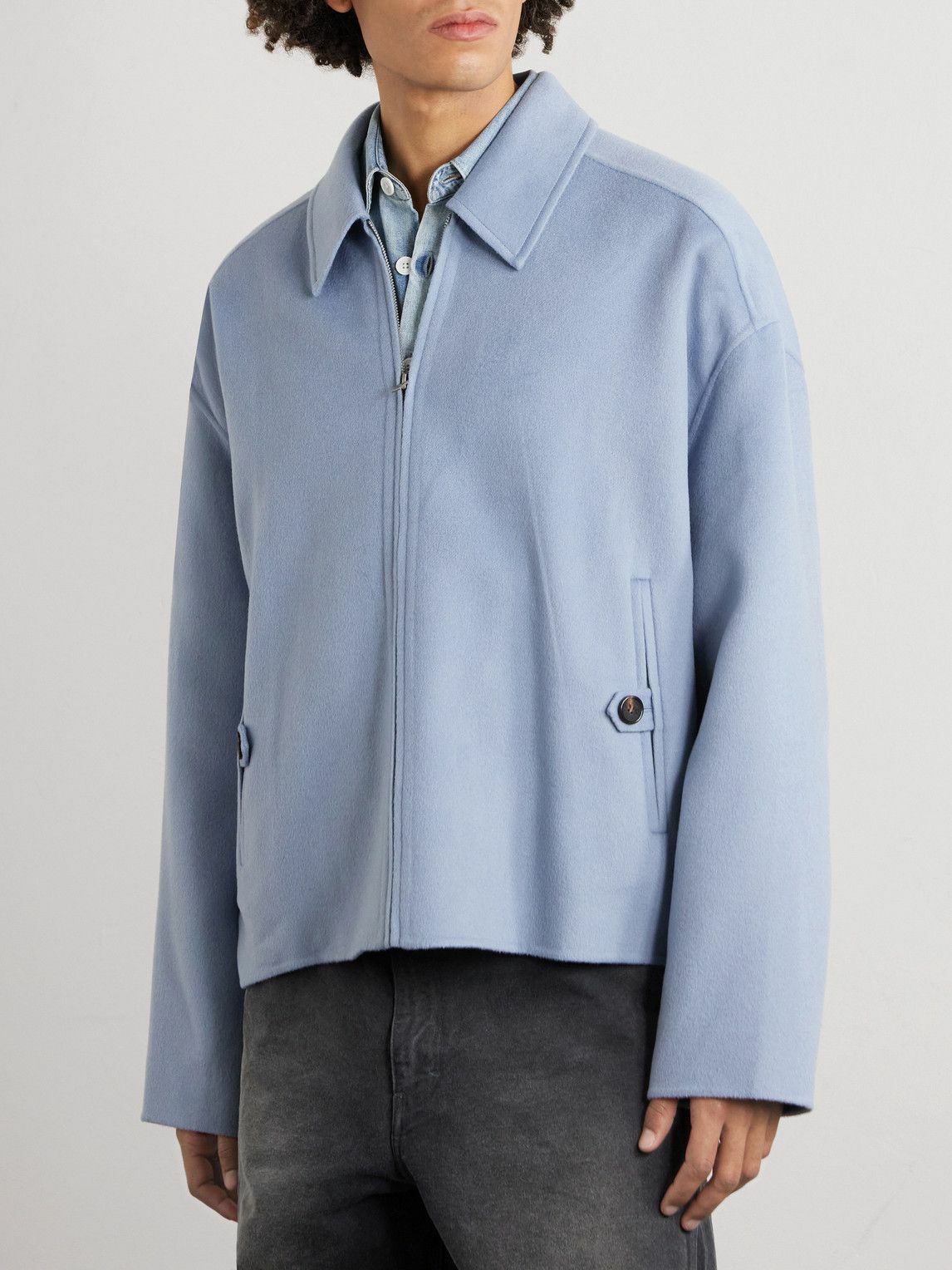Acne Studios - Doveo Double-Faced Wool and Cashmere-Blend Felt Jacket ...