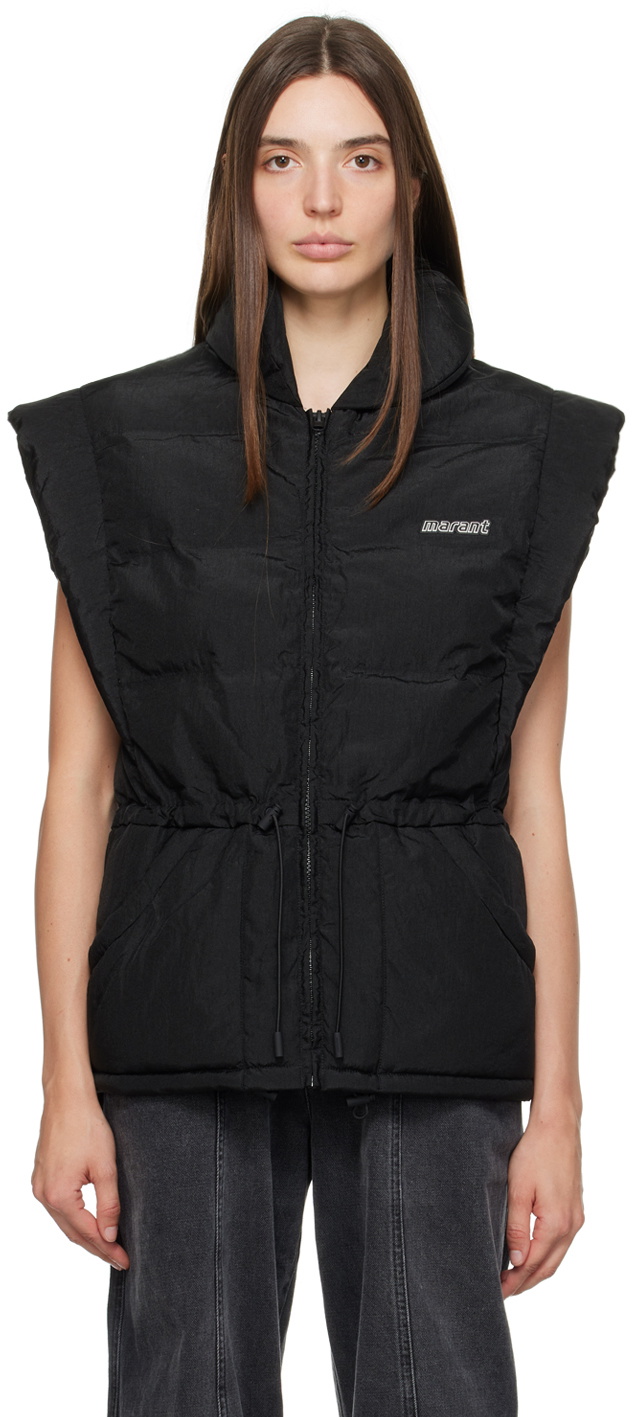 Isabel Marant Etoile Black Toby Vest Isabel Marant Etoile