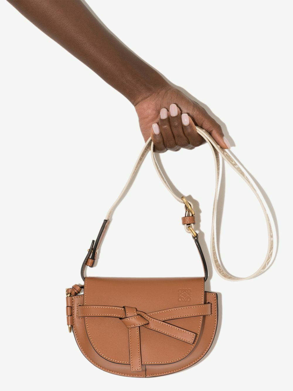 LOEWE - Gate Dual Mini Leather Crossbody Bag Loewe