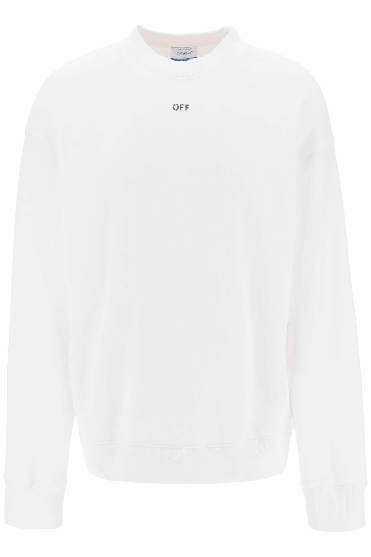 OFF-WHITE skate sweatshirt with off logo White Off-White