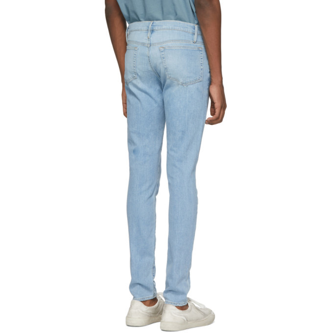 Frame Blue Jagger True Skinny Jeans Frame Denim