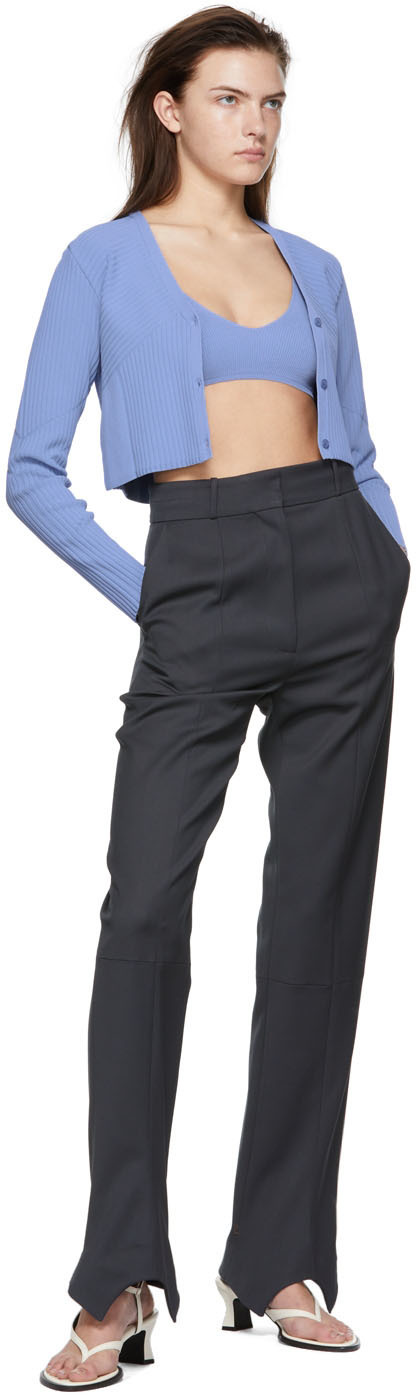 LOW CLASSIC Purple Rayon Cardigan Low Classic