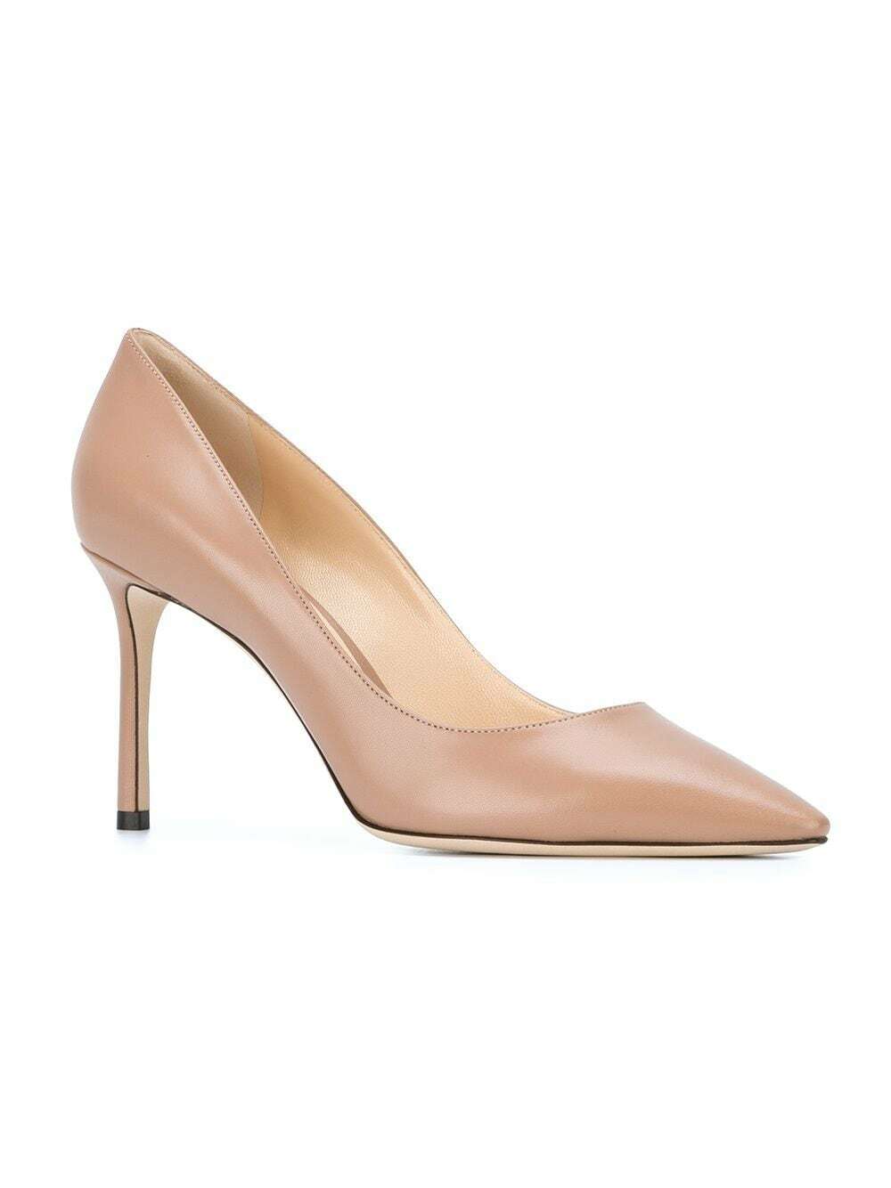 JIMMY CHOO - Romy 85 Leather Pumps Jimmy Choo