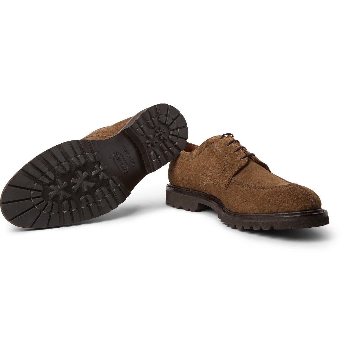 Cheaney - Newton Suede Derby Shoes - Brown Cheaney