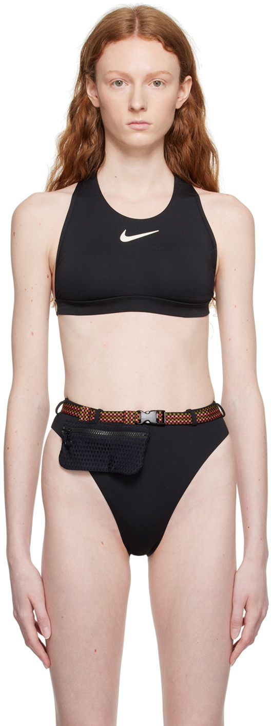 Nike Black Bungee Bikini Top Nike