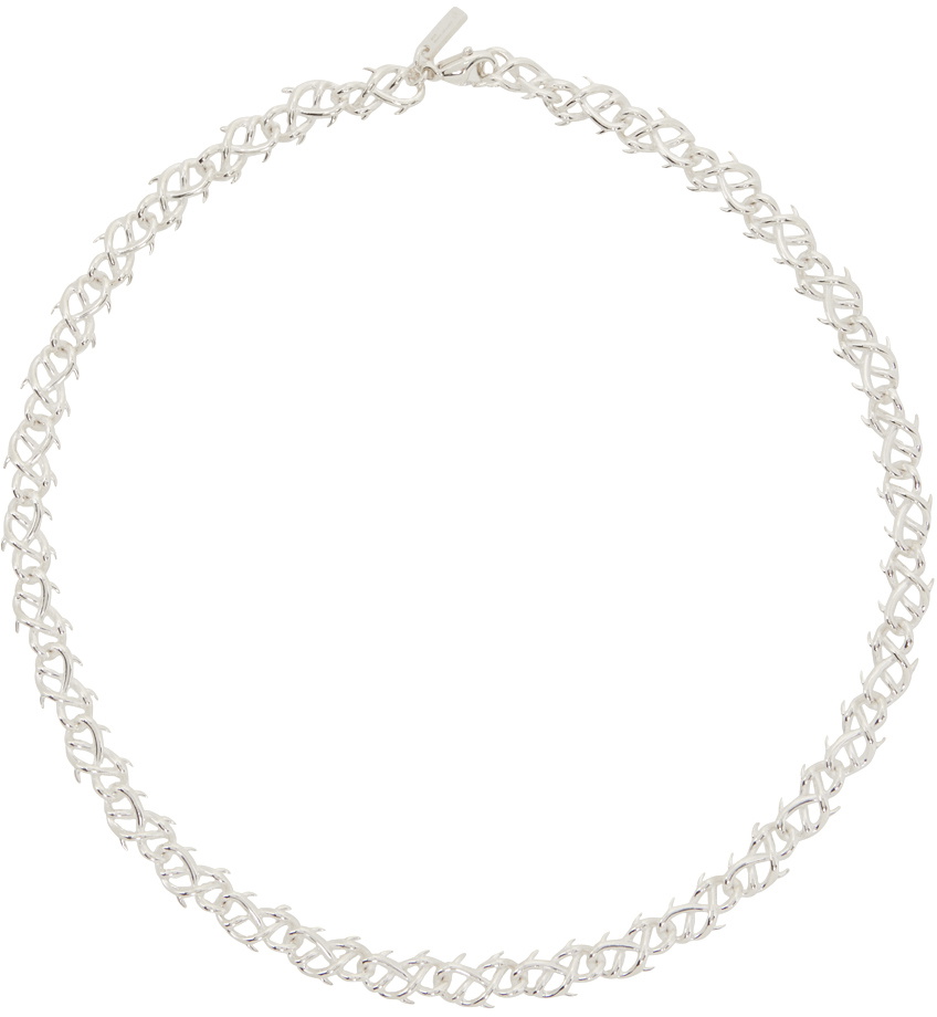 Hatton Labs Silver Thorn Link Necklace Hatton Labs