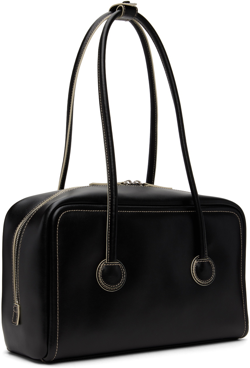 Marge Sherwood Black Soft Boston Bag Marge Sherwood