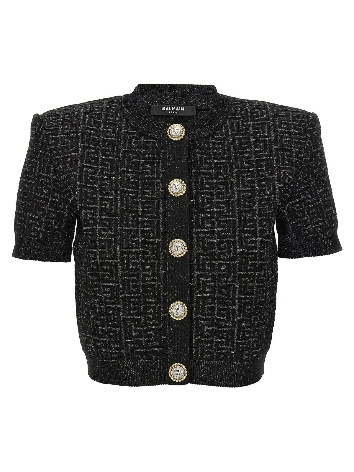Balmain monogram Cropped Cardigan Balmain