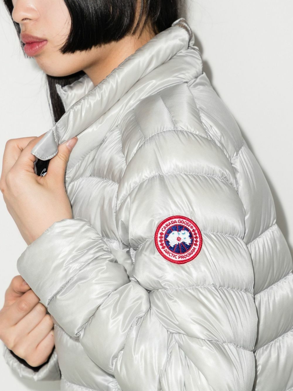 Canada Goose Grey Cypress Quilted Jacket Canada Goose