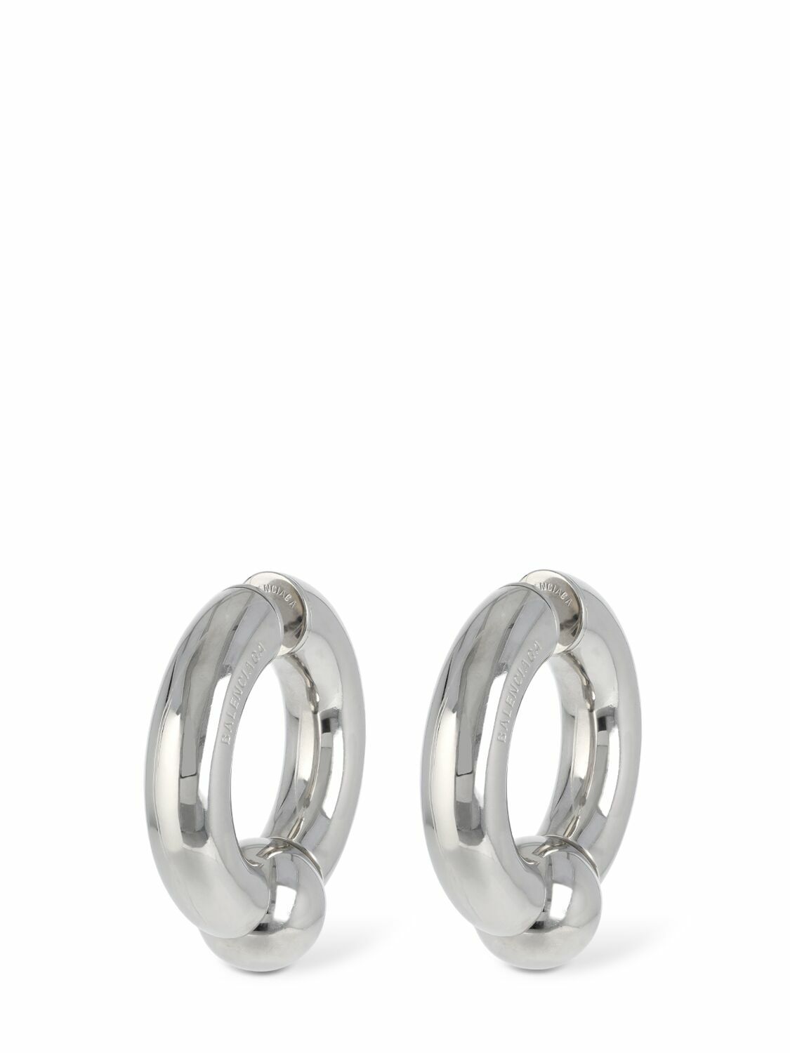 BALENCIAGA - Mega Brass Earrings Balenciaga