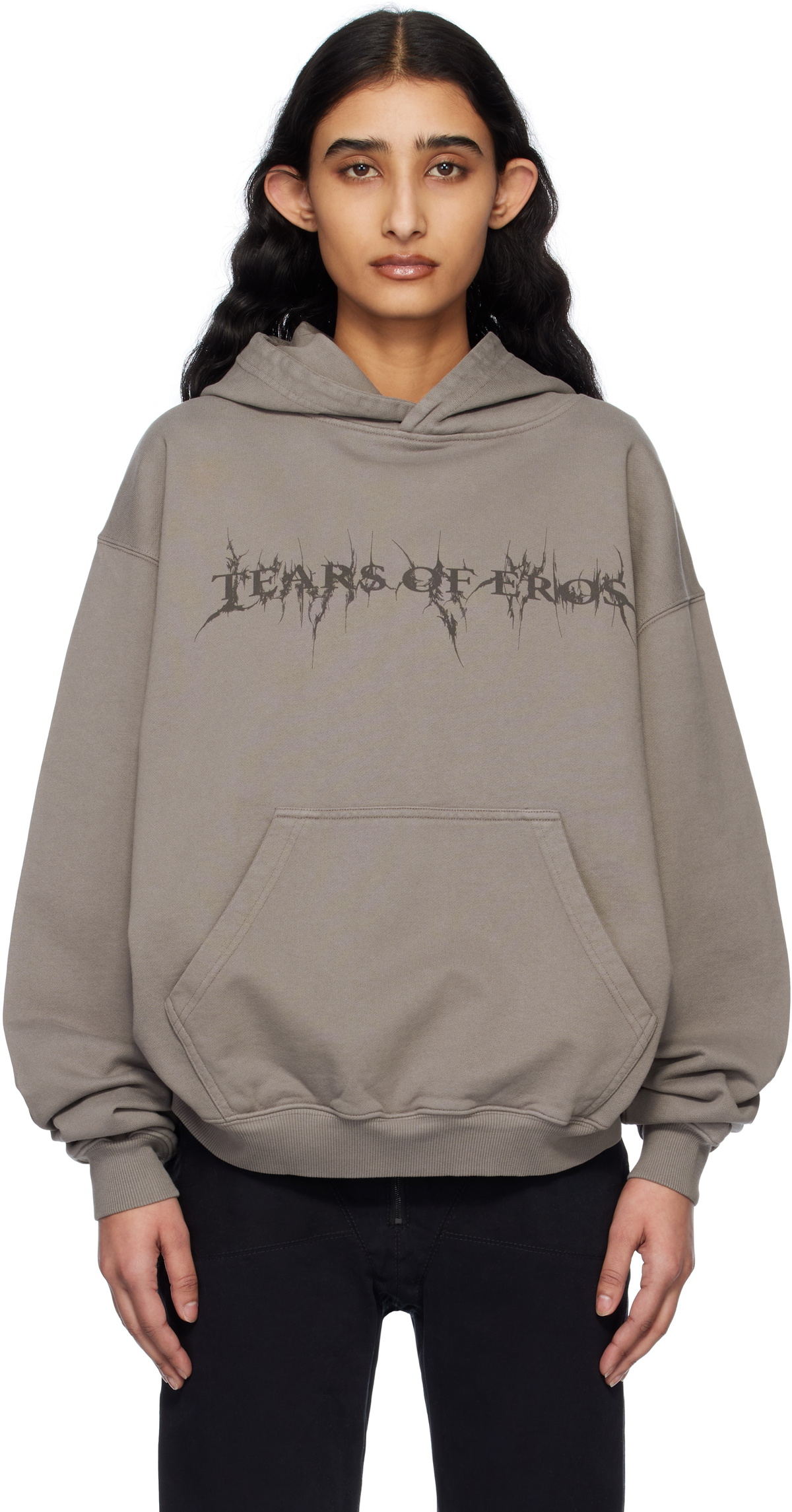 Liza Keane Gray 'Tears of Eros' Hoodie Liza Keane